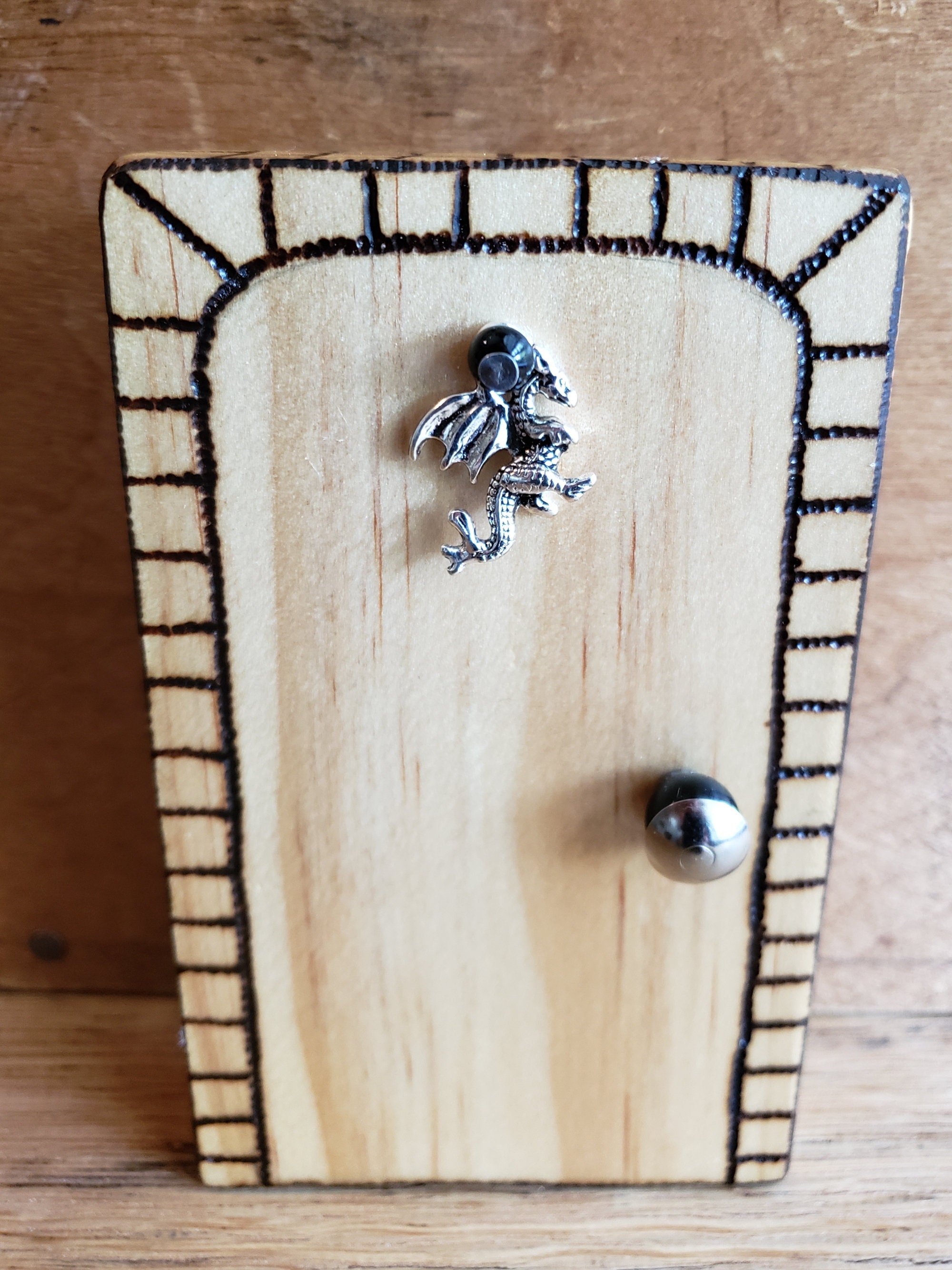 Invitation Door, Wood Door, Home Decor, Garden Decor, Fairy Door ...