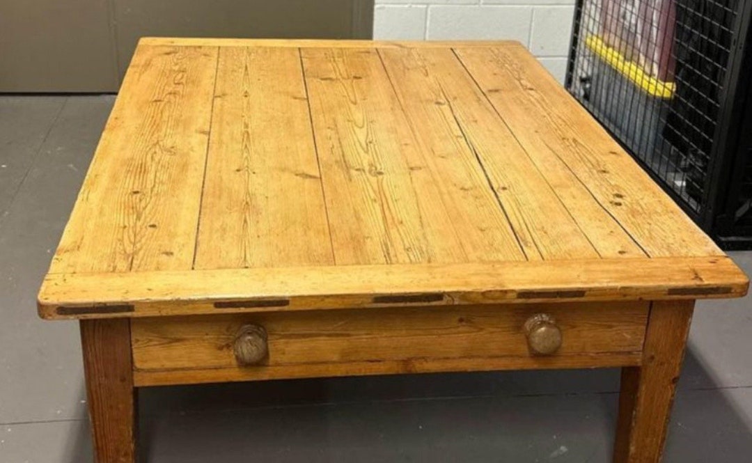 English Pine Table - Etsy