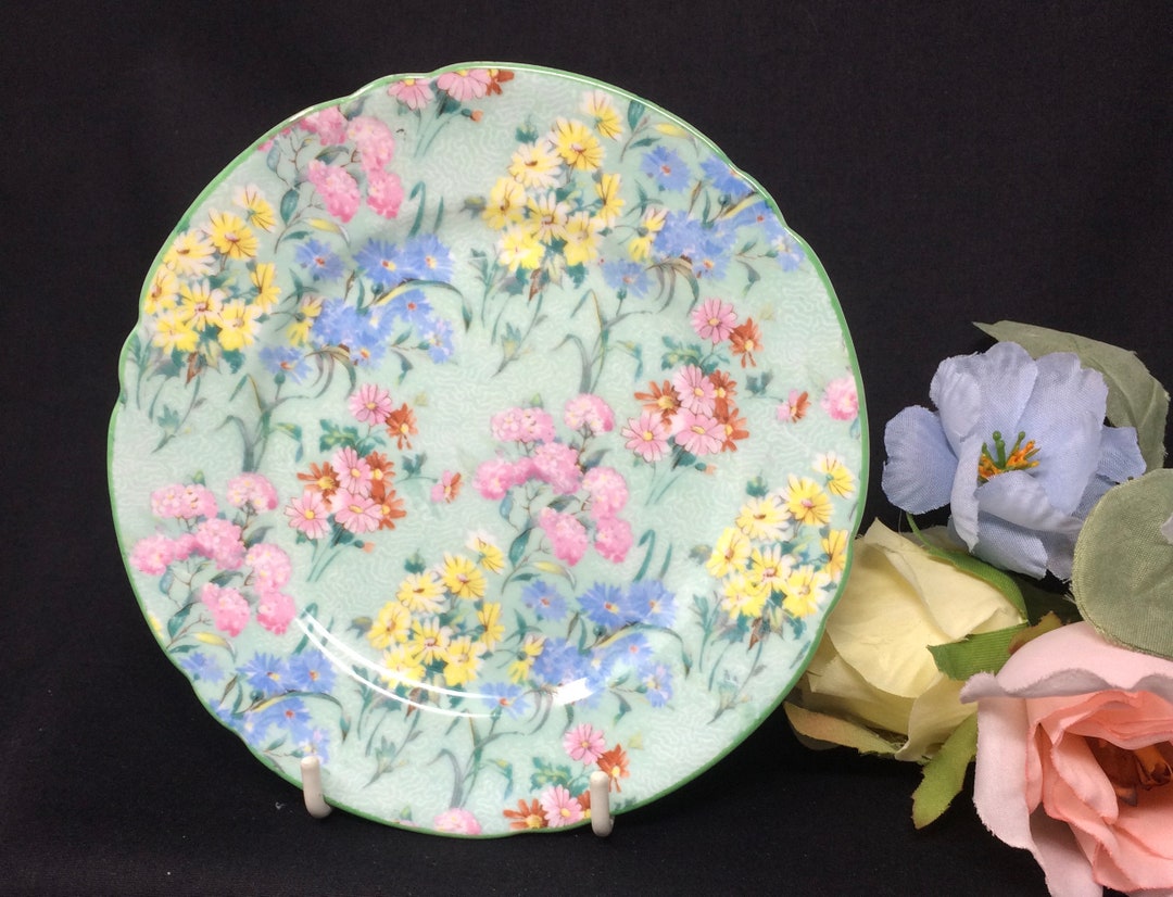 Shelley Plate Chintz Plate Melody Pattern Bread and Butter - Etsy