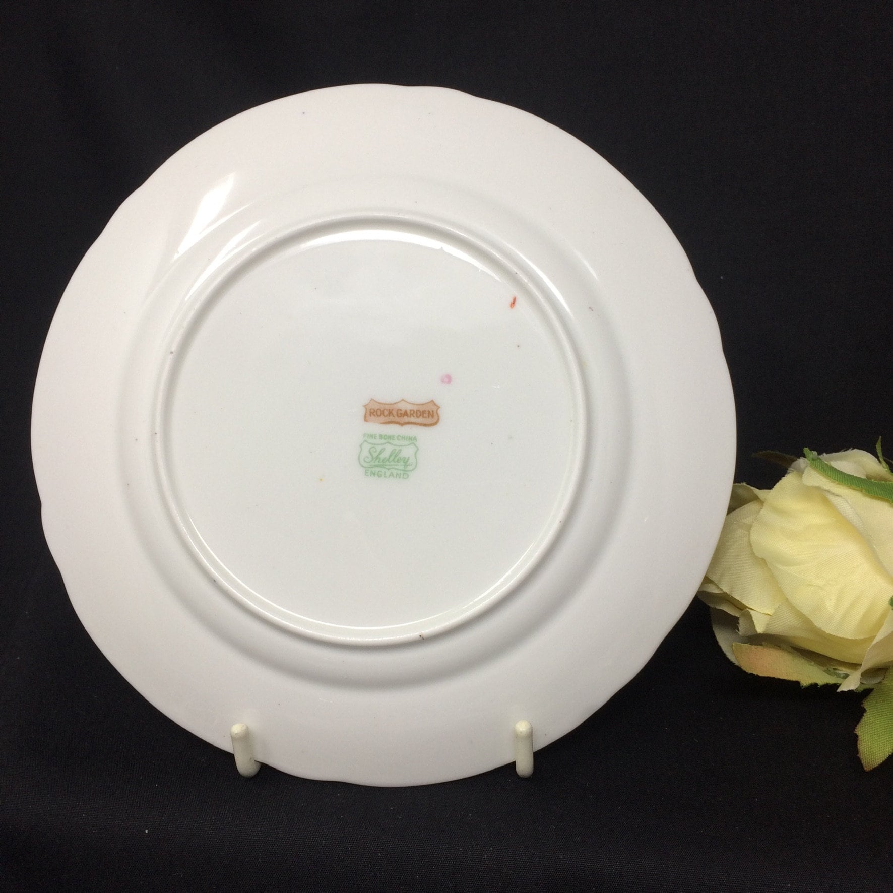 Shelley Plate Chintz Plate Rock Garden Pattern Bread - Etsy Australia