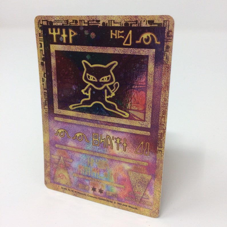 REAL Ancient Mew Shiny Pokémon Card RARE NEW Factory Sealed - Etsy New ...