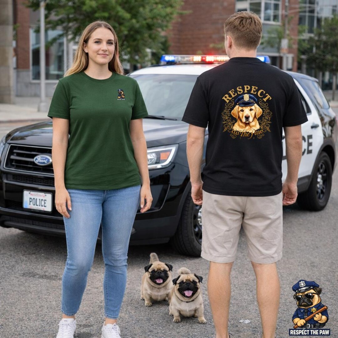 Respect the Paw Golden Retriever T-shirt | Eco-limited - Etsy