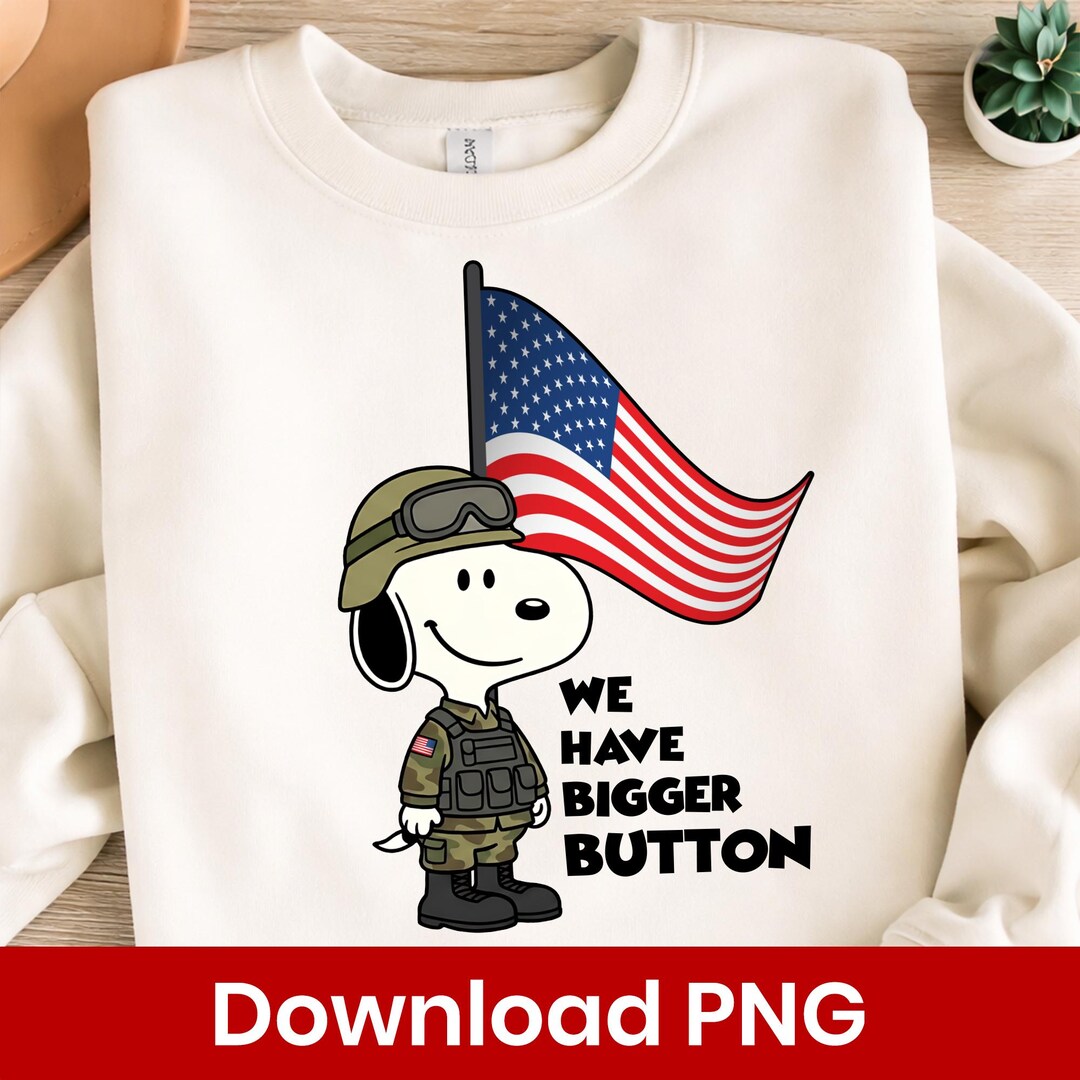 Snoopy Soldier PNG, American Flag Graphic, Peanuts Military Design ...