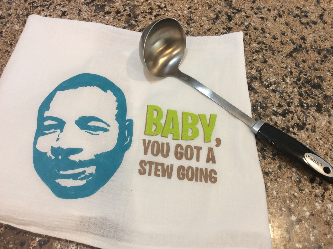 Carl Weathers Stew Dish Towel - Etsy