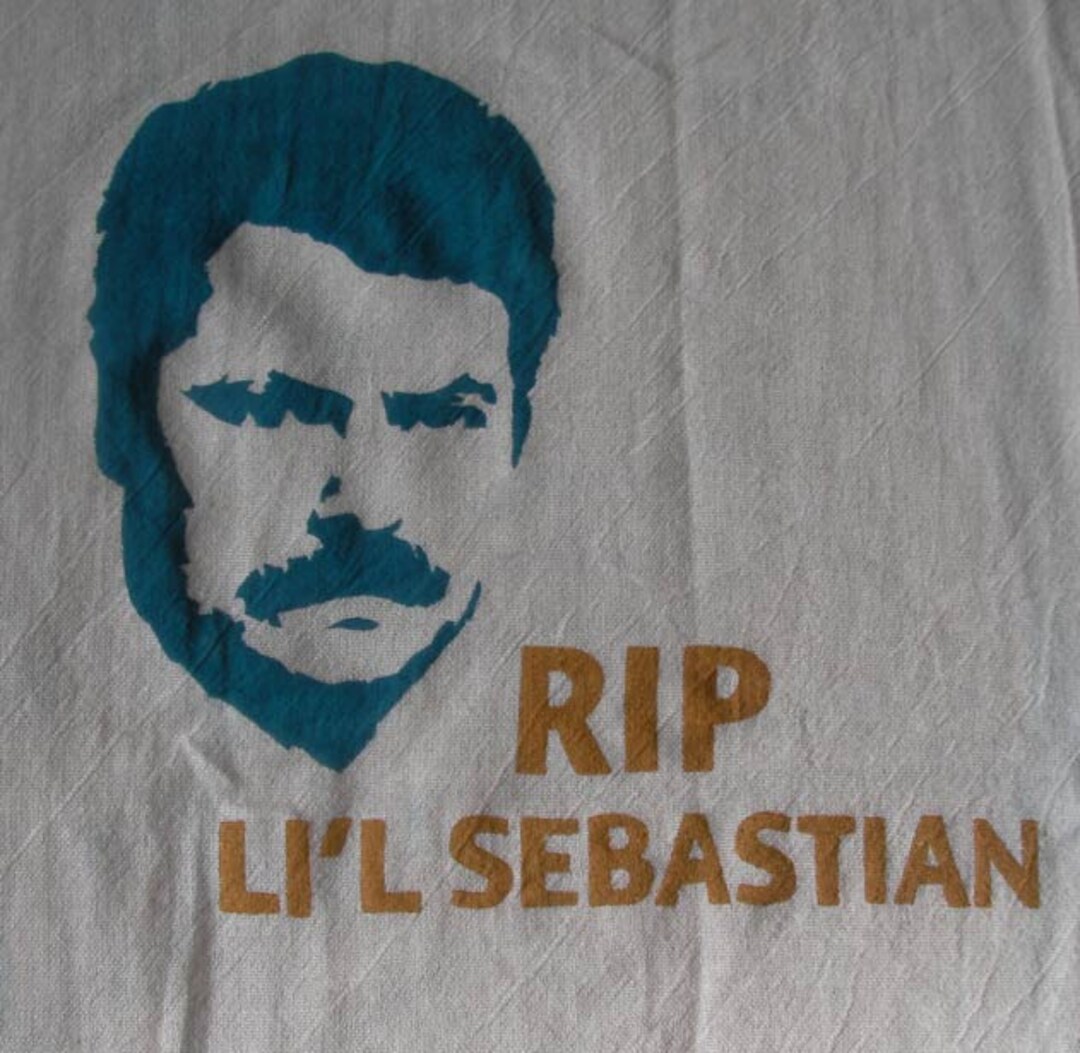 Ron Swanson RIP Lil Sebastian Flour Sack Dish Towel - Etsy