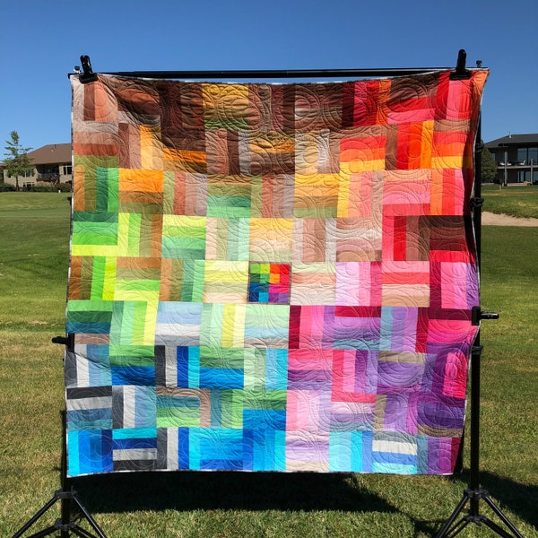Ombre Quilt Pattern - Etsy