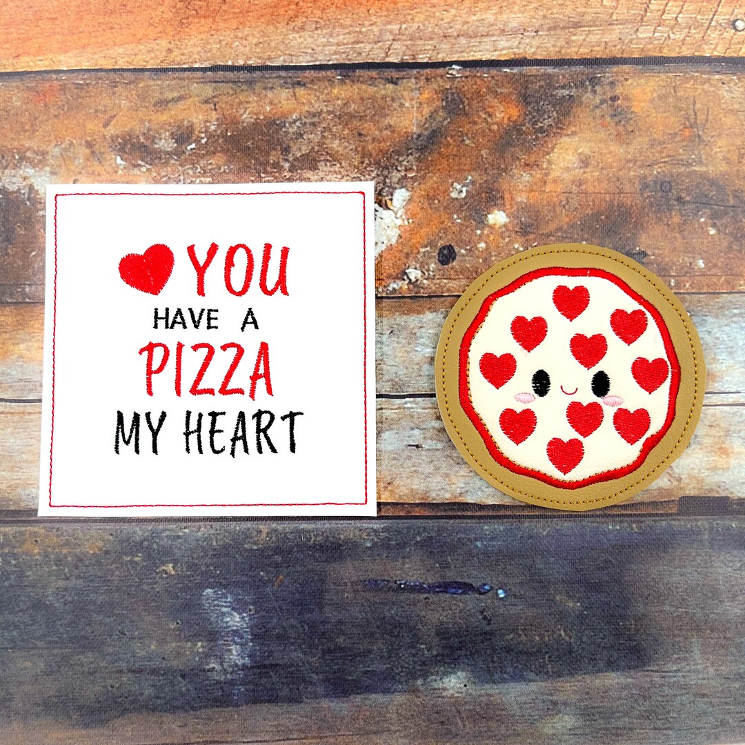 You Have A Pizza My Heart Valentine Finger Puppet and Card Pouch, Gifts ...