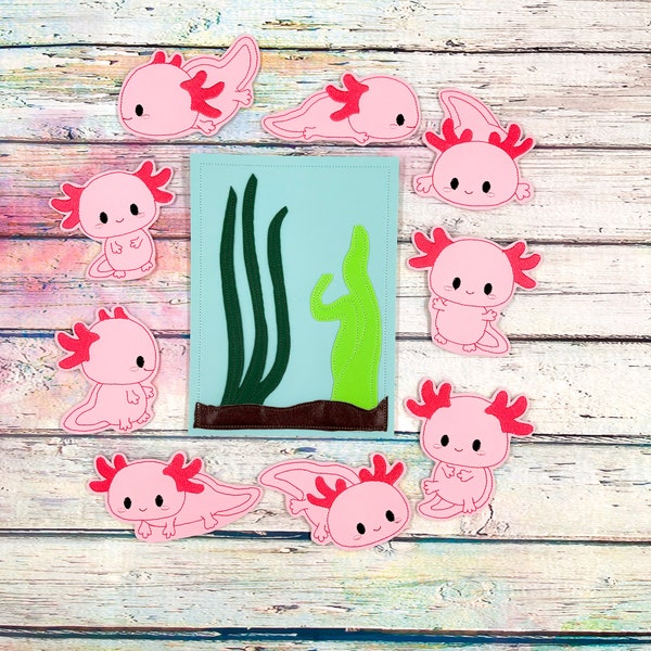 Axolotl Puppet - Etsy