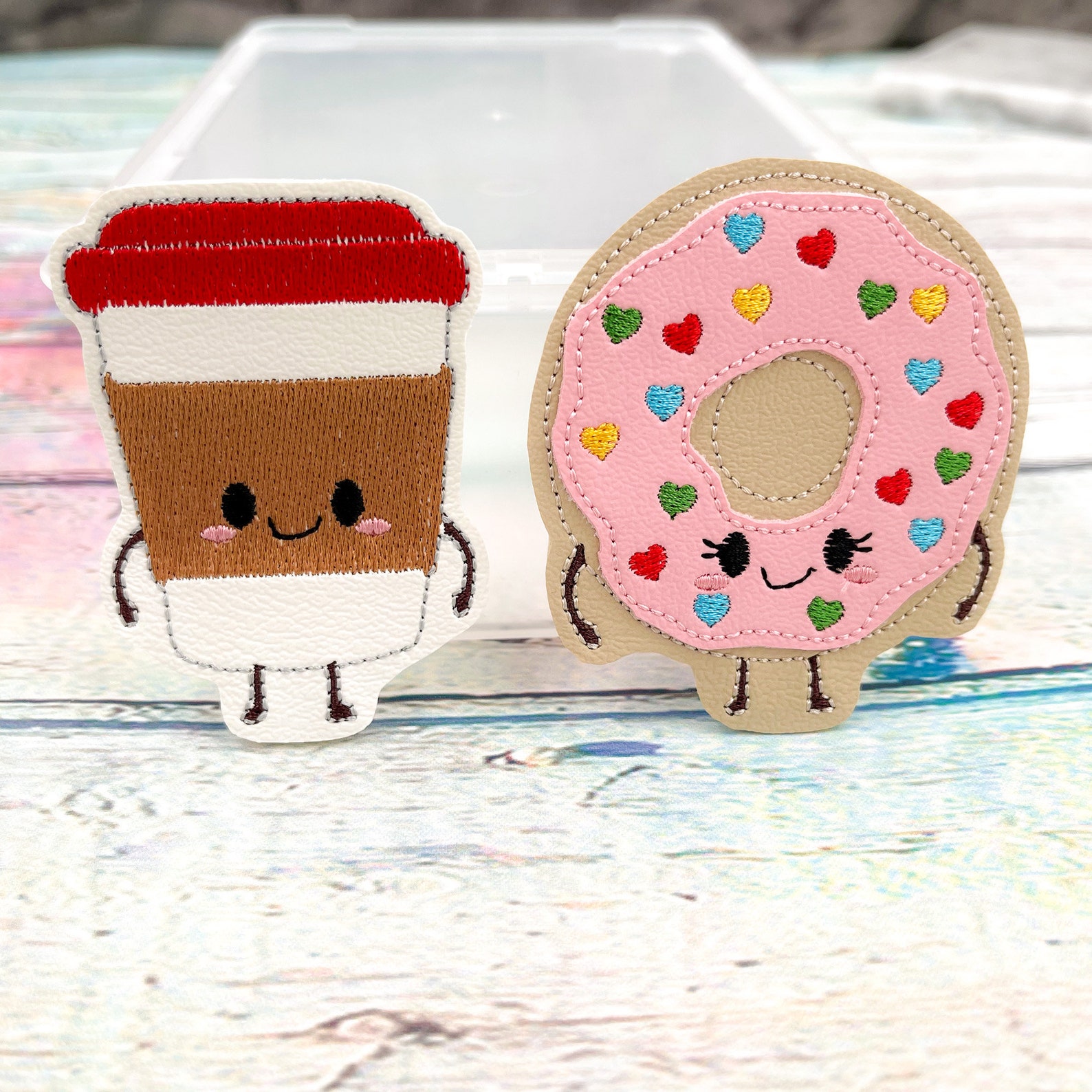 Coffee and Donut Perfect Pairs Finger Puppet Set Gifts for - Etsy