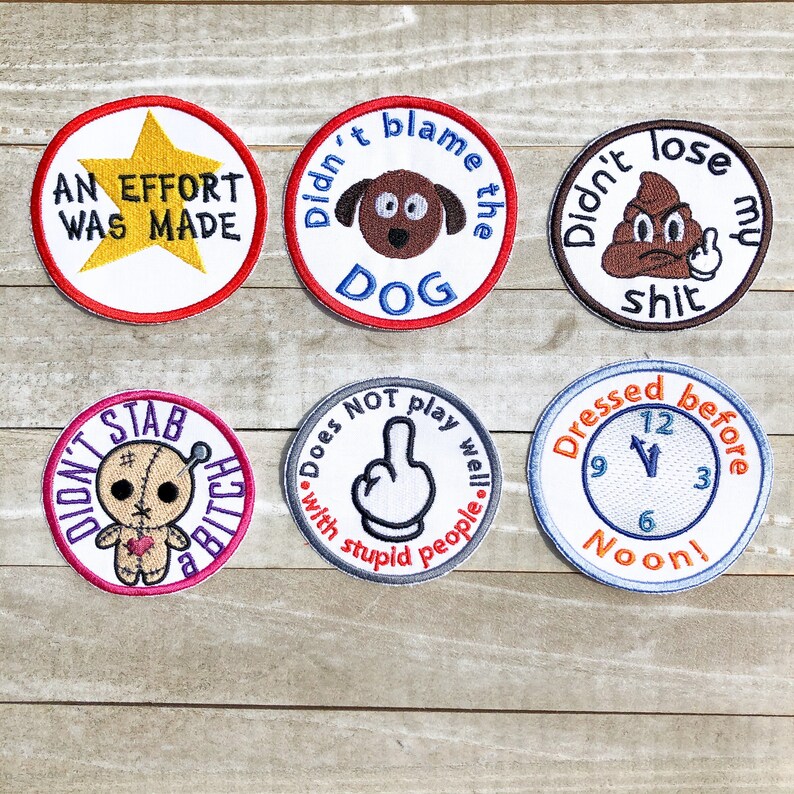 Adult Merit Badge Embroidered Patches: Complete Set of 19 | Etsy