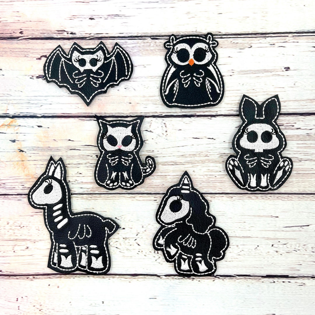 Skelly Animals Finger Puppets: Quiet Book Toy Montessori Self Learning ...