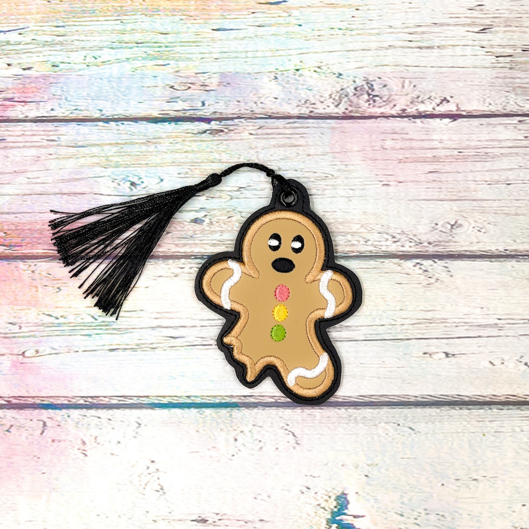 Gingerbread Man Bookmark - Etsy