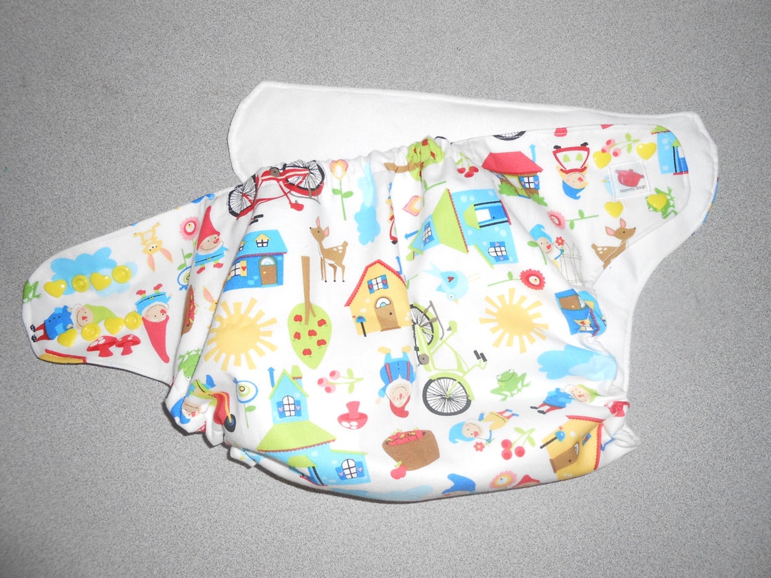 Full One Size Gnome Life Pocket Diaper - Etsy