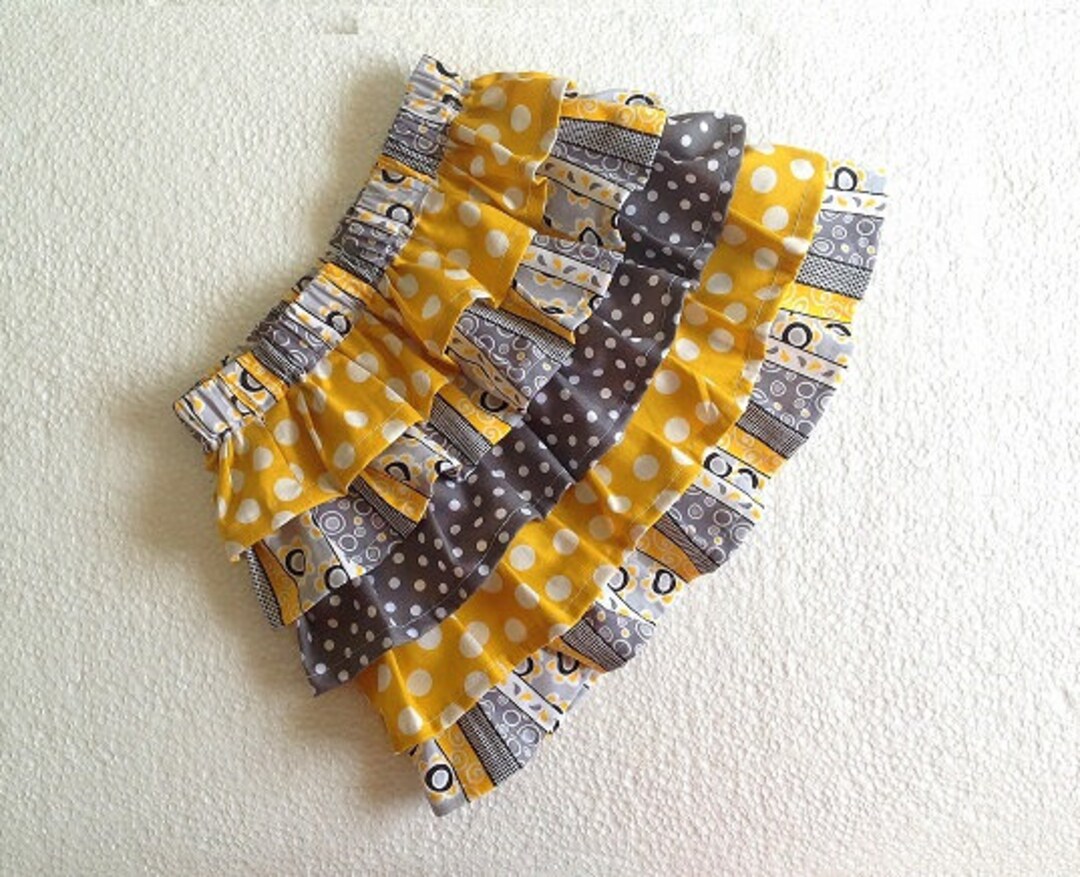 Ruffle Skirt Pattern Girl's Skirt Pattern Anna Ruffled - Etsy