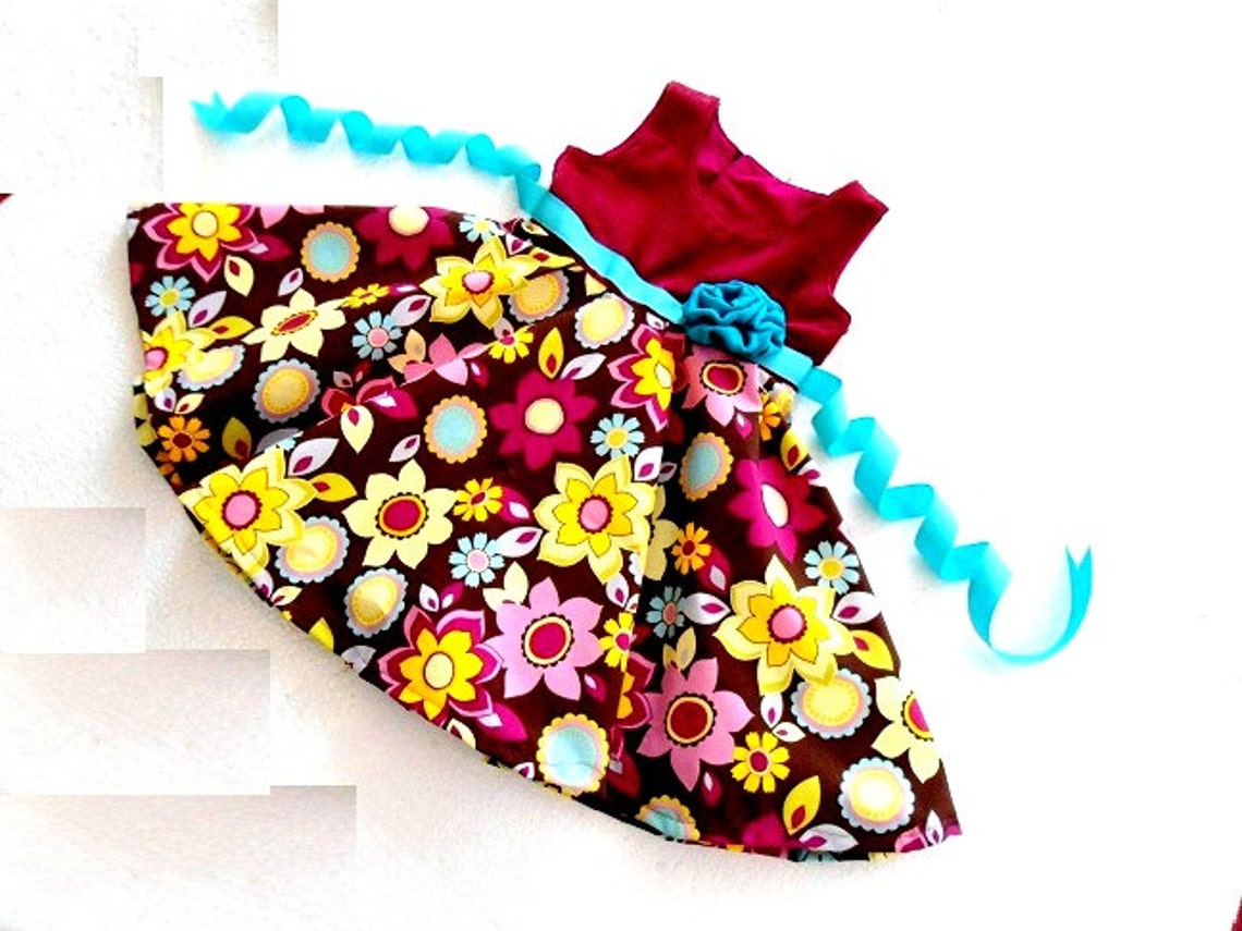 Girls Sewing Pattern Dress INSTANT DOWNLOAD Pdf Pattern - Etsy