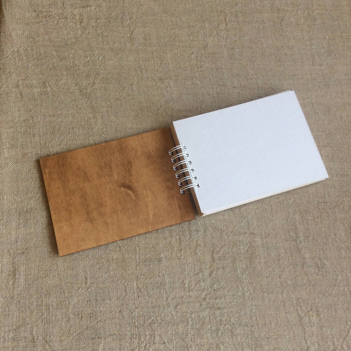 Wood Cover Album Blank Photo Book DIY Scrapbook | Etsy
