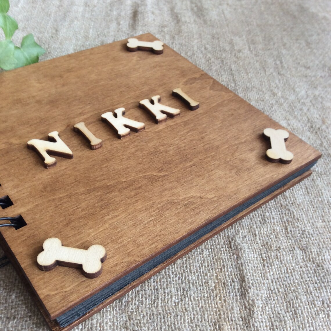 Dog Photo Book Small Personalized Album Pet Dog Scrapbook - Etsy