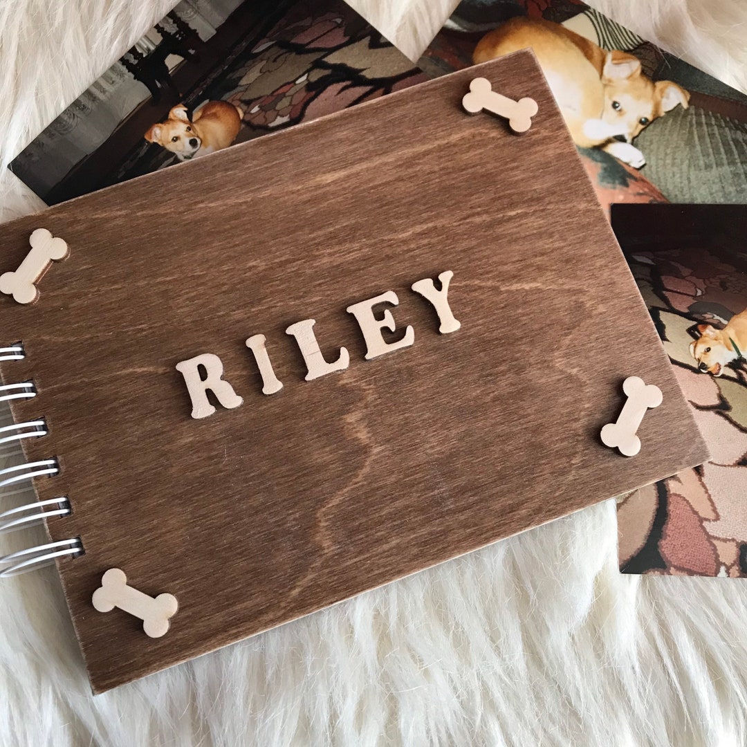 Dog Photo Album, Pet Scrapbook, New Puppy Gift - Etsy