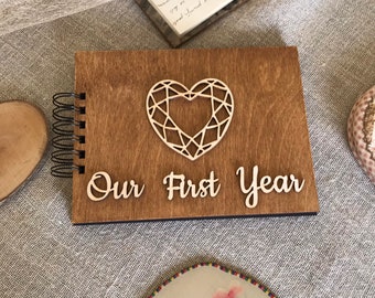 Our First Year Scrapbook - Etsy