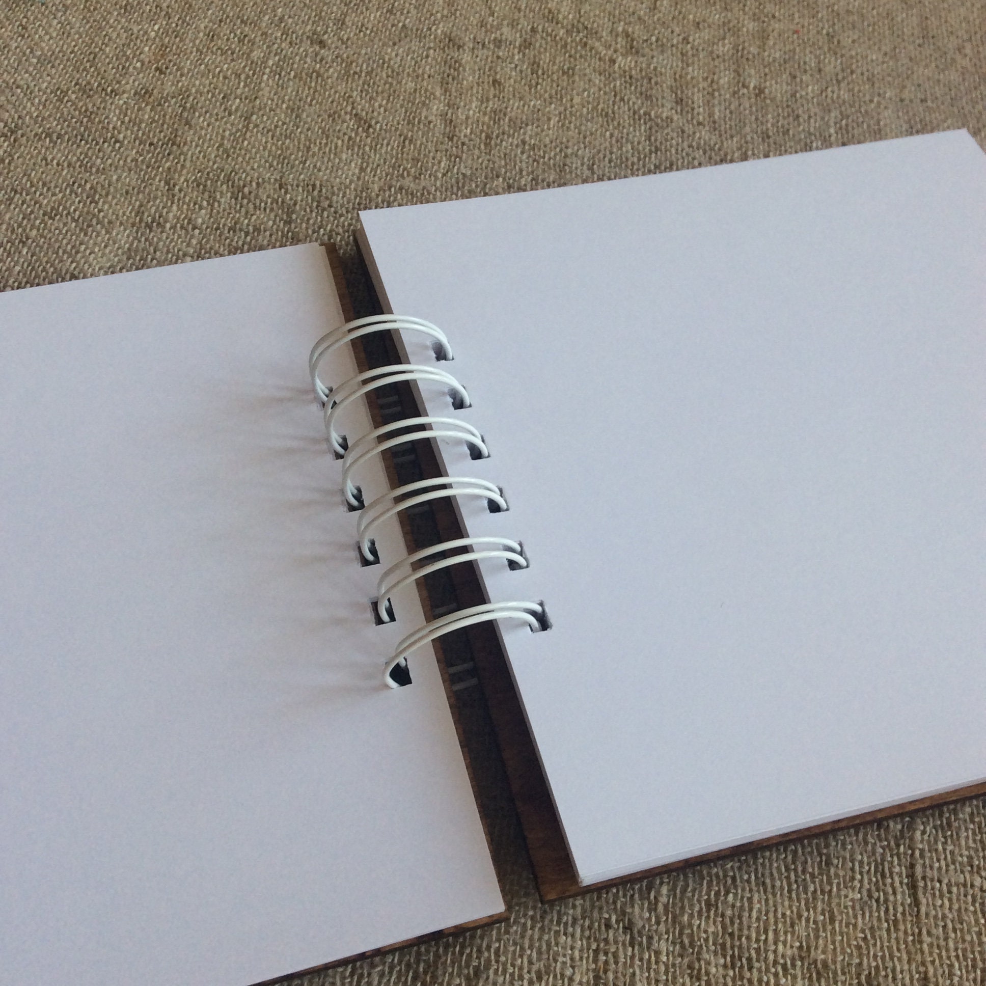 Personalized Photo Album A5 Wood Cover Book Gift for | Etsy