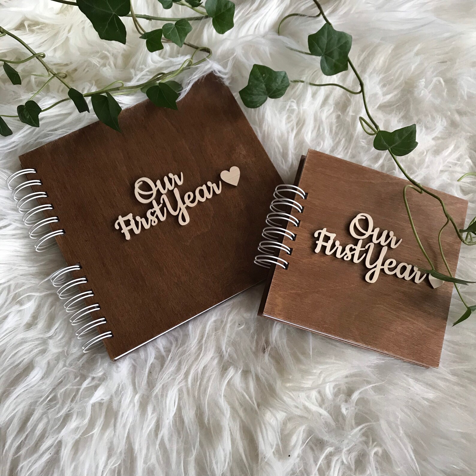 First Anniversary Scrapbook Love Diary Mini Photo Book Gift - Etsy