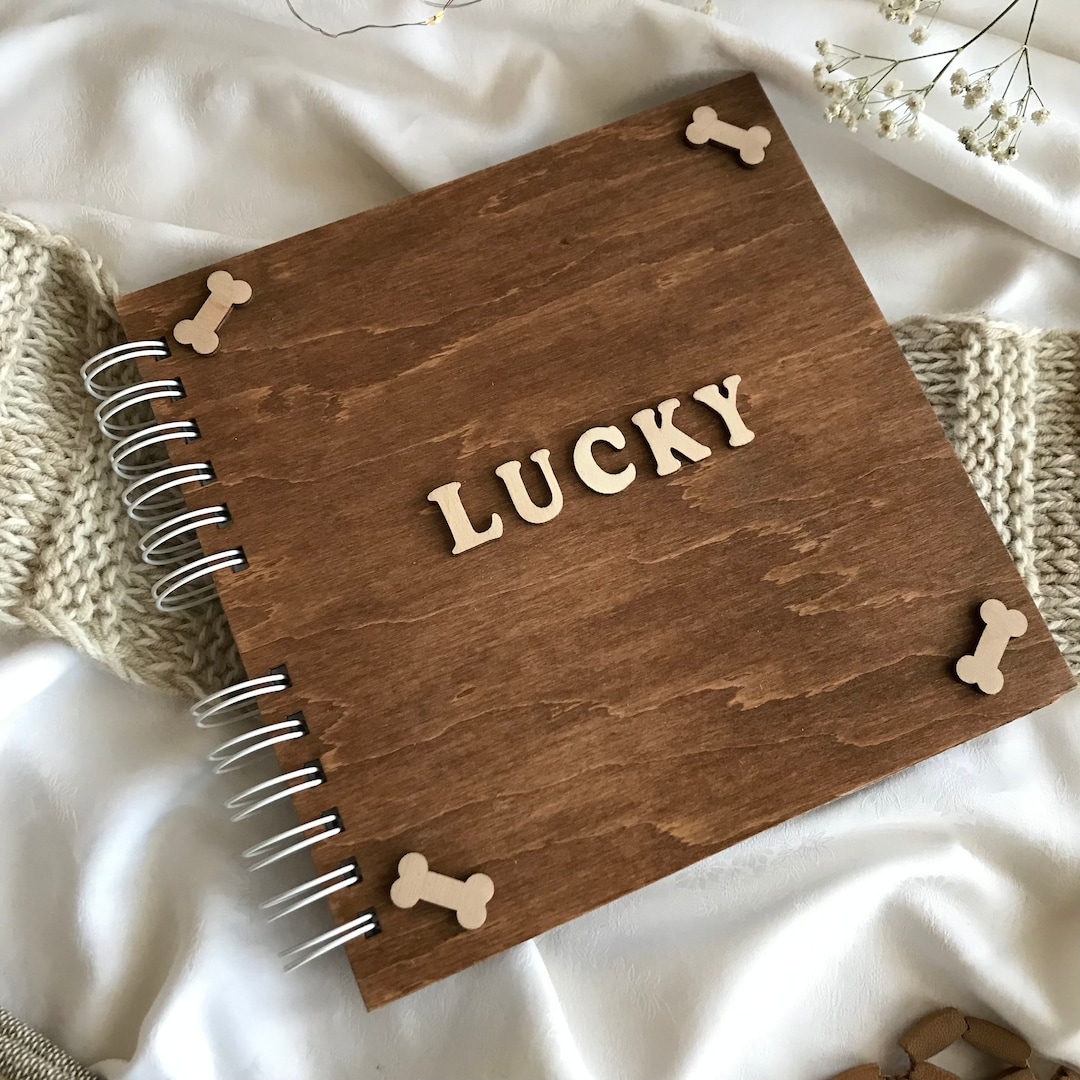 Personalized Dog Memory Book - Pet Photo Album - Gift for Friend - Etsy
