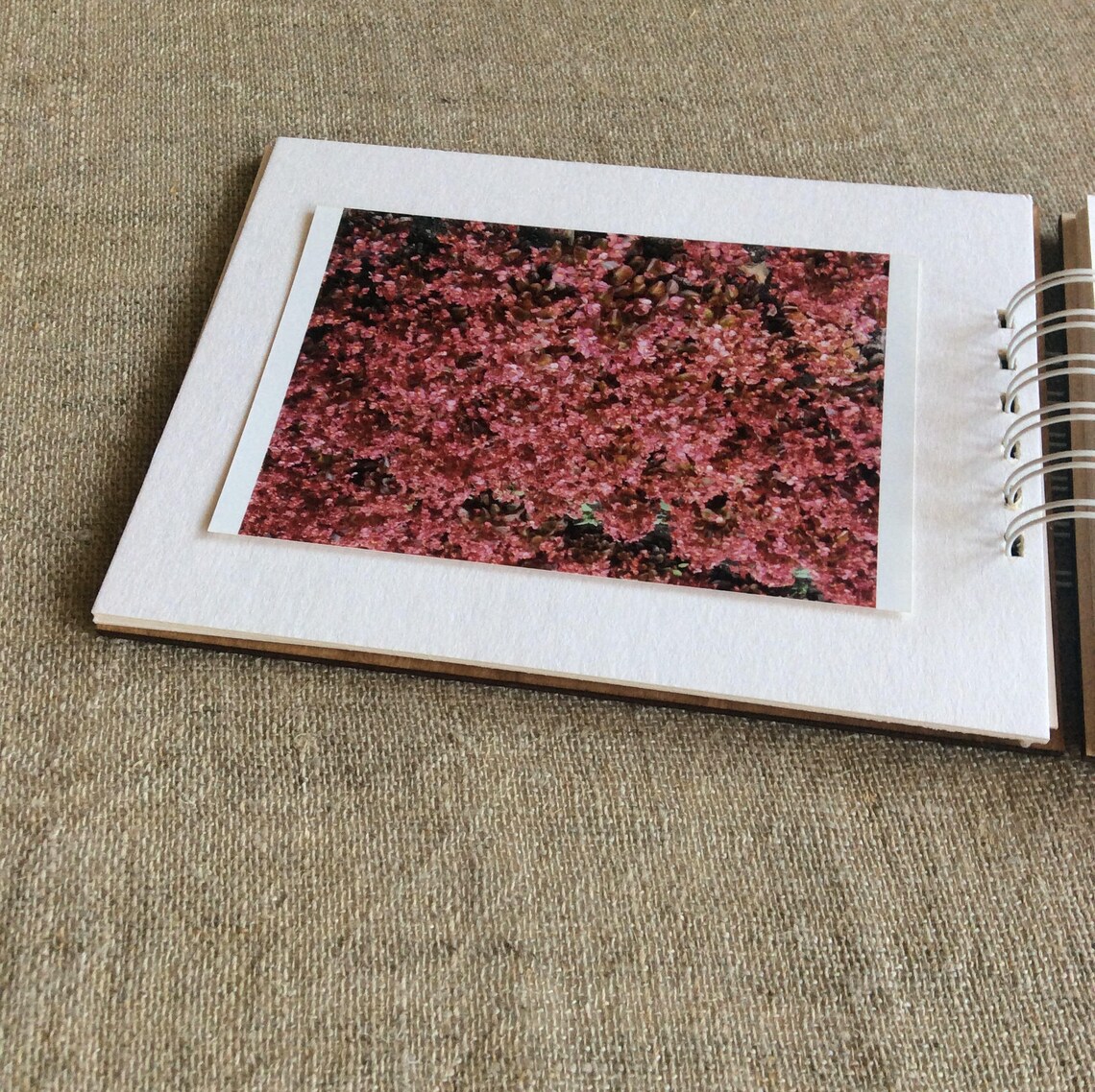 Wood Cover Album Blank Photo Book DIY Scrapbook | Etsy