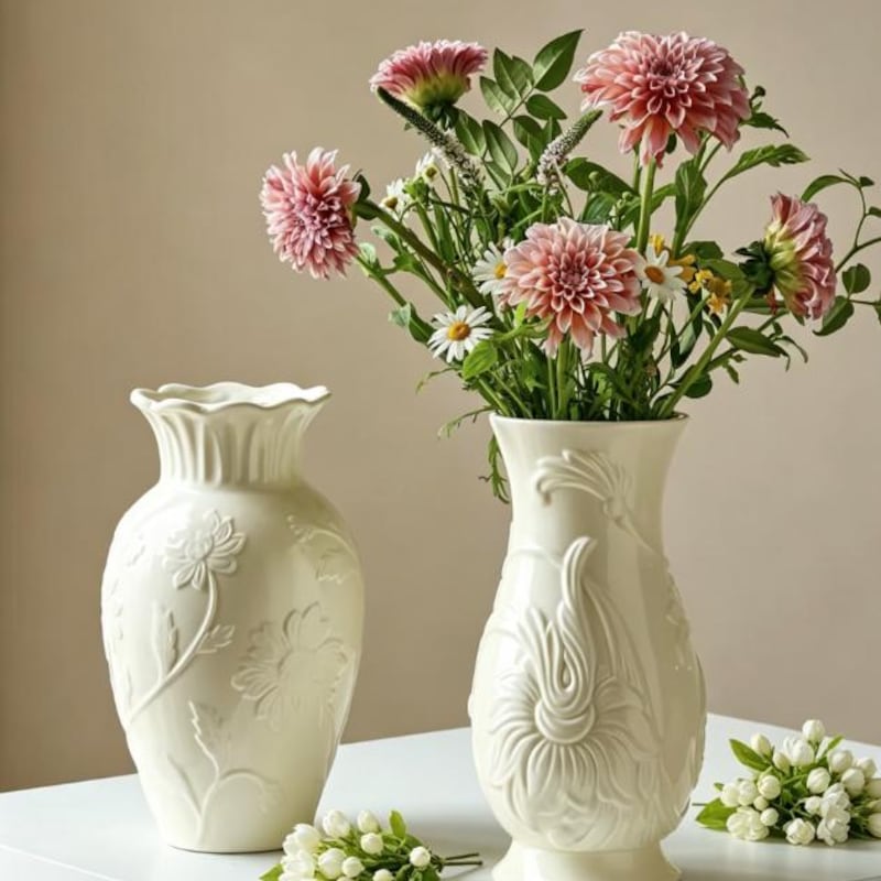 Handmade Neutral Vase - Etsy