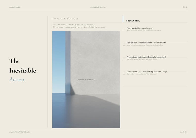 Interior Design Concept Book Template Canva | Japandi Presentation ...