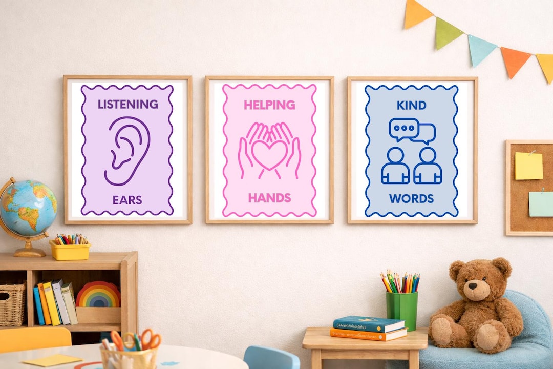 Kids Ministry Set of 3 Printable Wall Art | Multiple Sizes Included ...