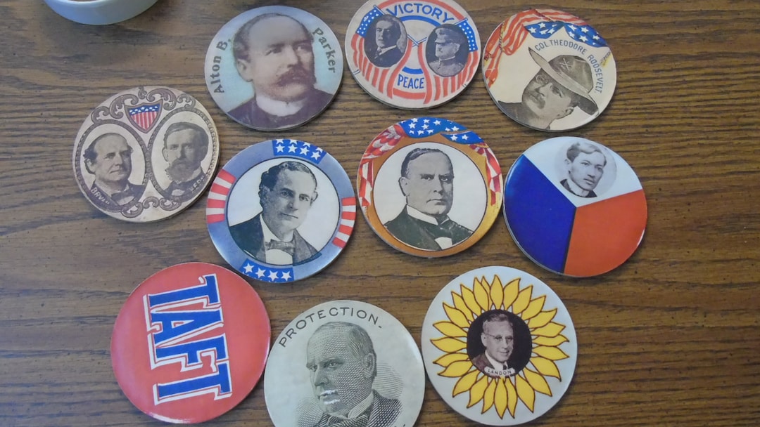 Political Cardboard Discs - Etsy