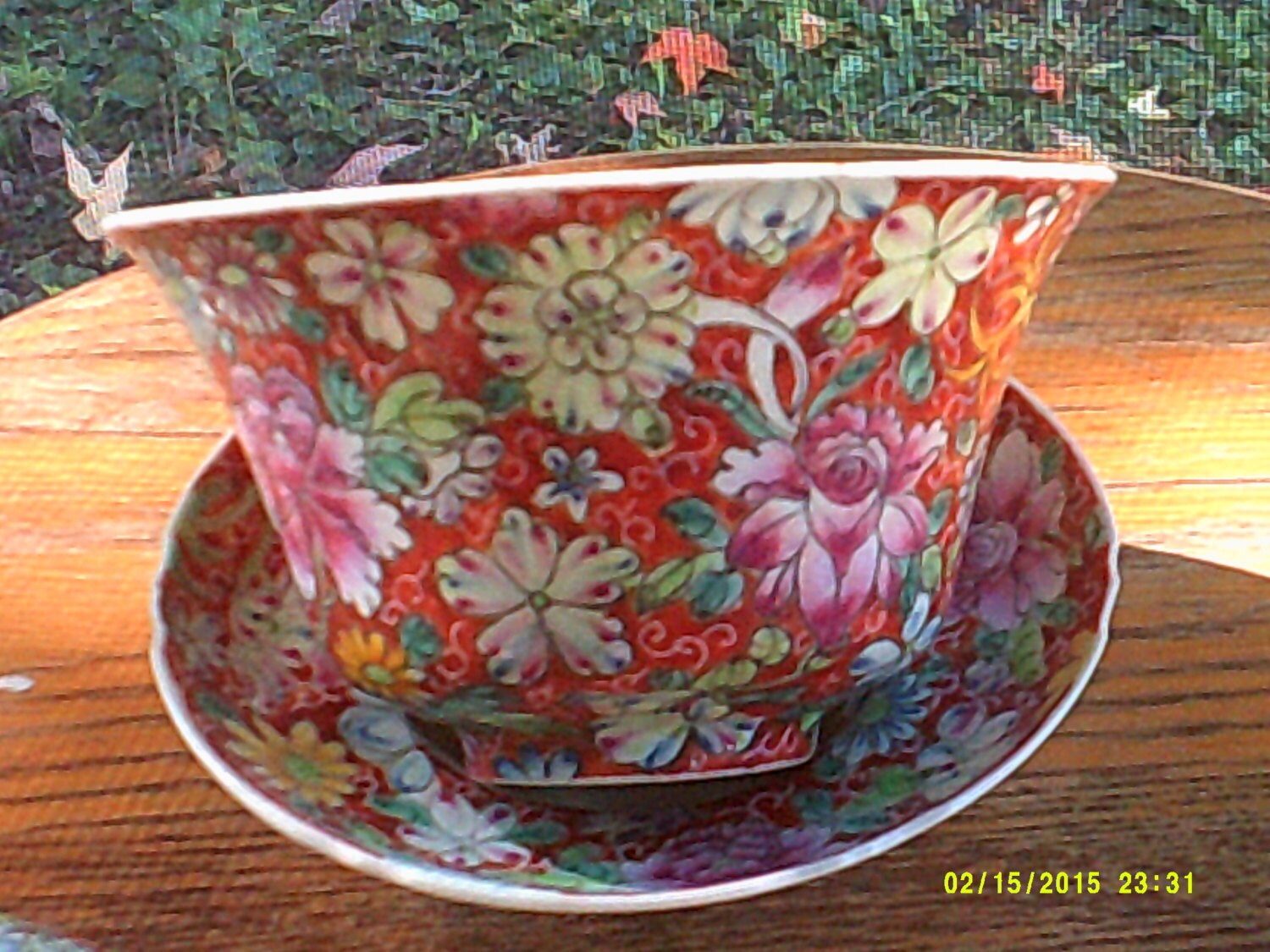 Vintage Handless Covered Tea Cup and Saucer - Etsy
