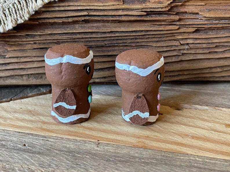 Wine Cork Gingerbread Man, Cork Shelf Sitter, Gingerbread Wine Cork ...