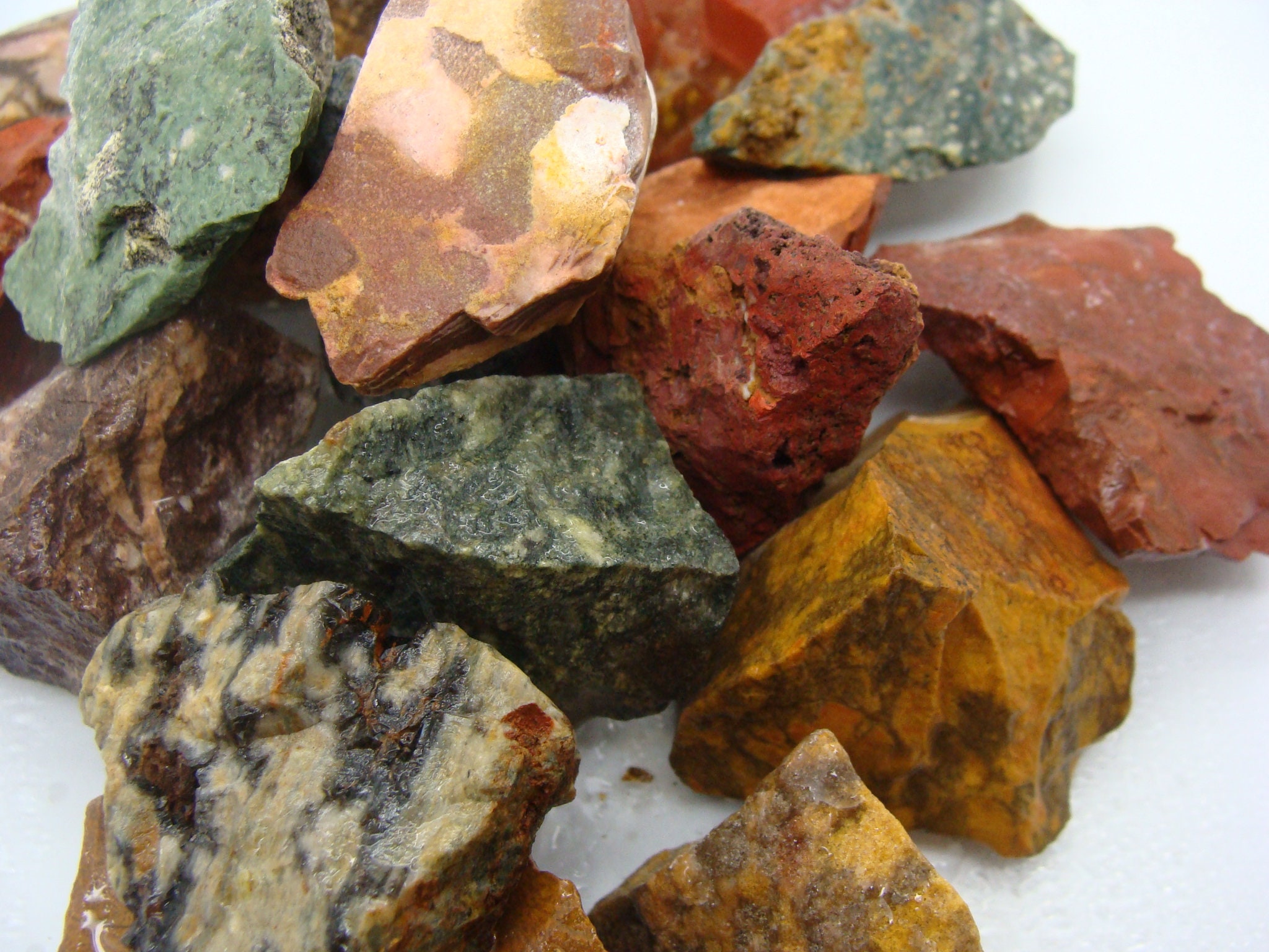 Premium Mixed Jasper Rough Rocks You Choose the Lot Size - Etsy