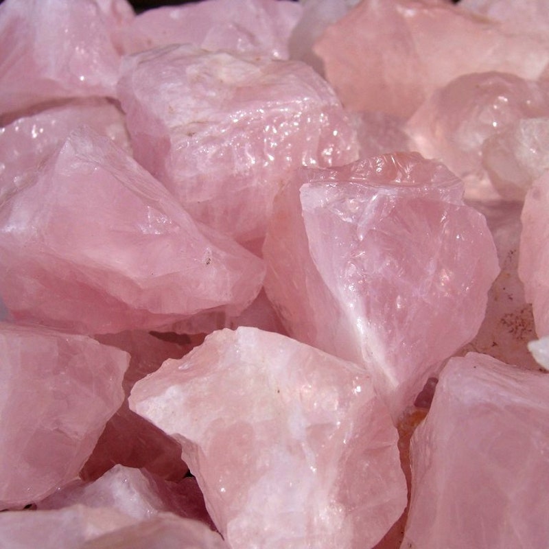 Large Rose Quartz - Etsy