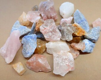 Premium Mixed Jasper Rough Rocks You Choose the Lot Size 1 | Etsy