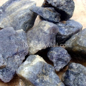 Premium Iolite Rough Rocks You Choose the Lot Size Large - Etsy