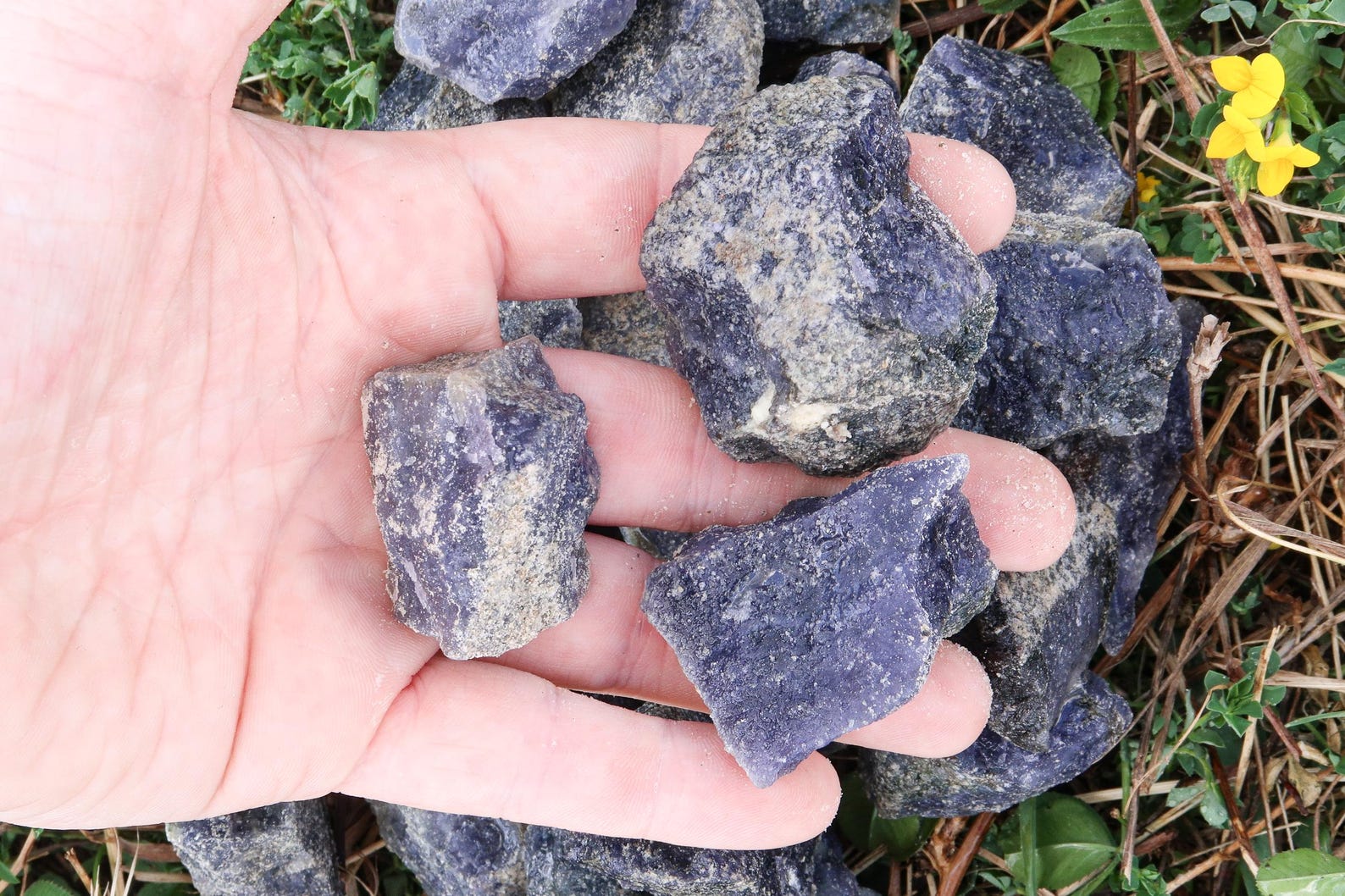 Premium Iolite Rough Rocks - You Choose the Lot Size - Large Stones ...