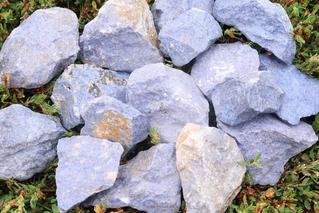 Premium Dumortierite Rough Rocks - You Choose the Lot Size- 1 LB, 2.5 ...