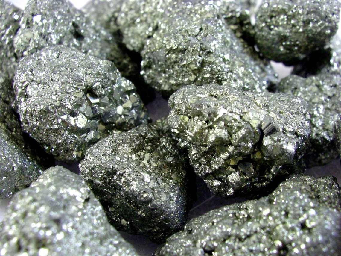 Premium Pyrite Rough Rocks You Choose the Lot Size 1 LB - Etsy