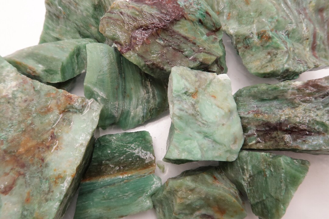 Premium Australian Prase Rough Rocks You Choose the Lot Size Large ...