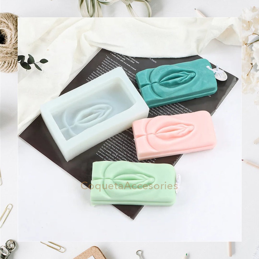 Female Vagina Sex Silicone Candle Molds Soap Clay Resin Mould Tool Scented Crafts For Bedroom