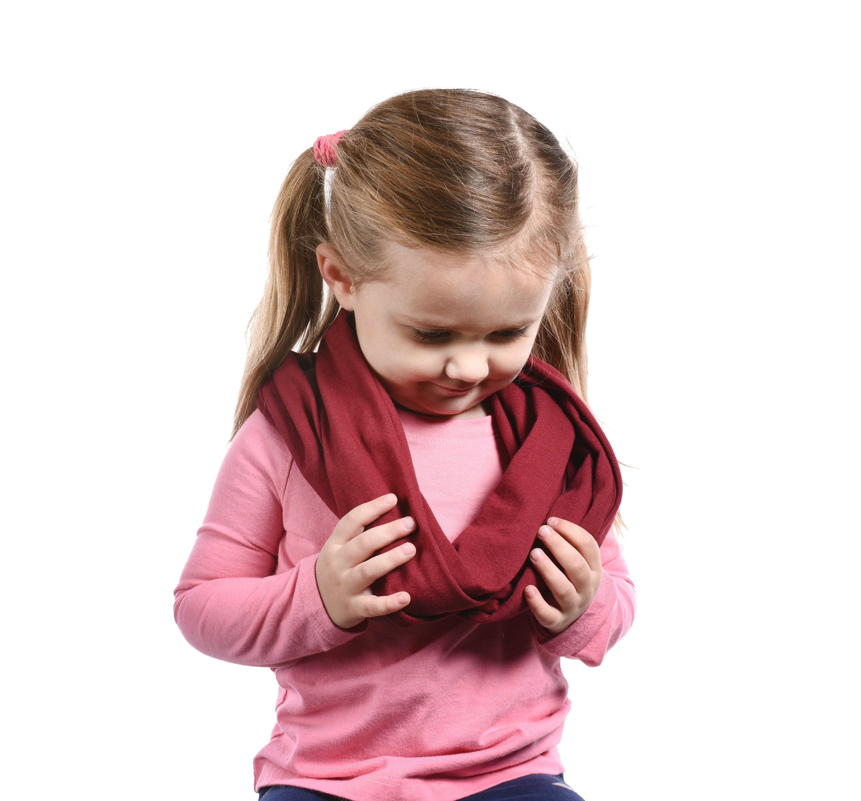 Maroon Infinity Scarf