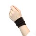 Brown Knit Wrist Cuff: Ribbed Stretch Fabric Arm Band - Etsy