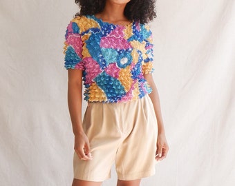 90s popcorn shirt | Etsy