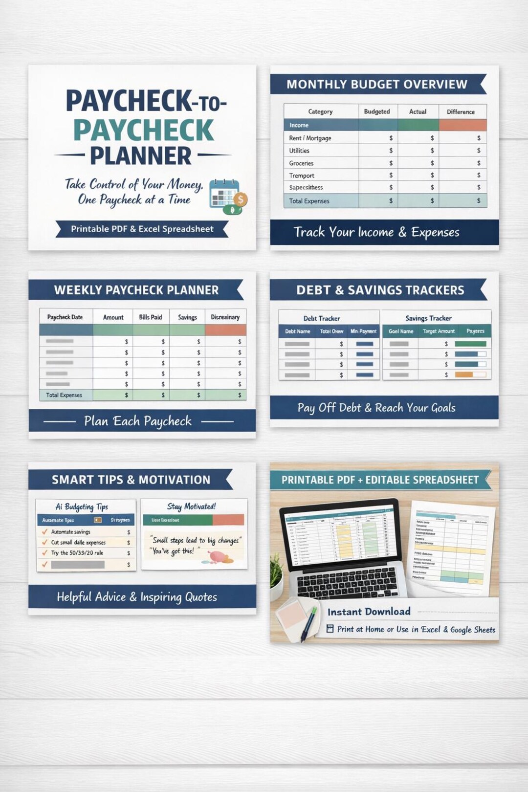 Gentle Budget Planner | Calm Money System for Real Life | Simple ...