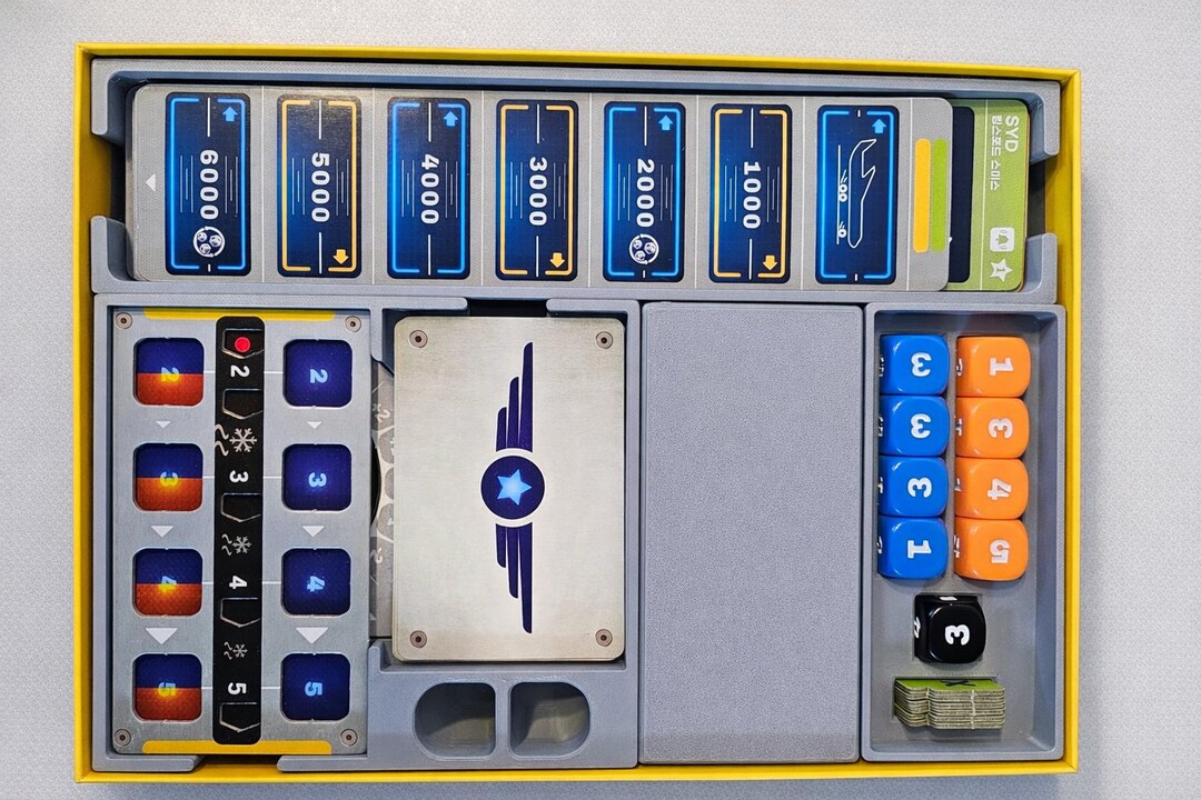 Sky Team Board Game Insert STL Files | Fits Base Game + Turbulence ...