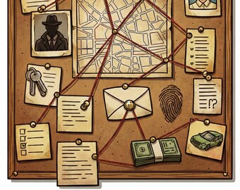 Detective Coloring Book for Kids Mystery Crime Investigation Activity ...