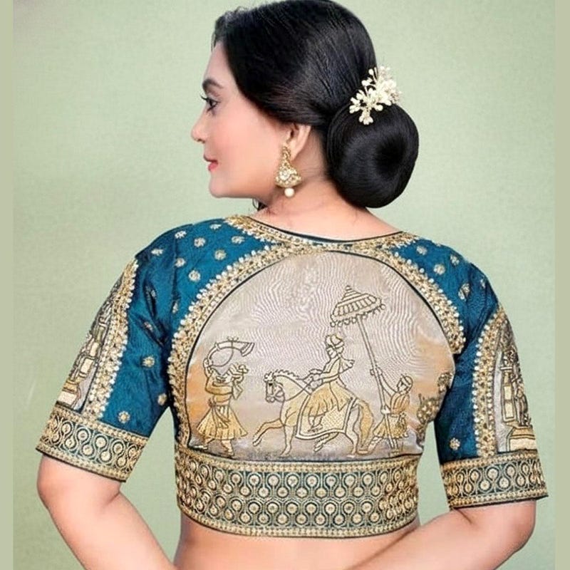 Choli Back Design - Etsy