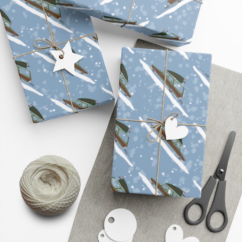 Wrapping Paper Station - Etsy